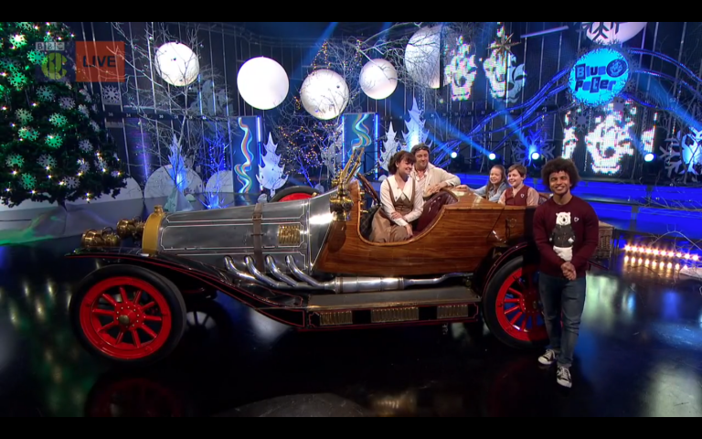 Chitty on festive Blue Peter | Ben Harrison Sound Design and Engineering
